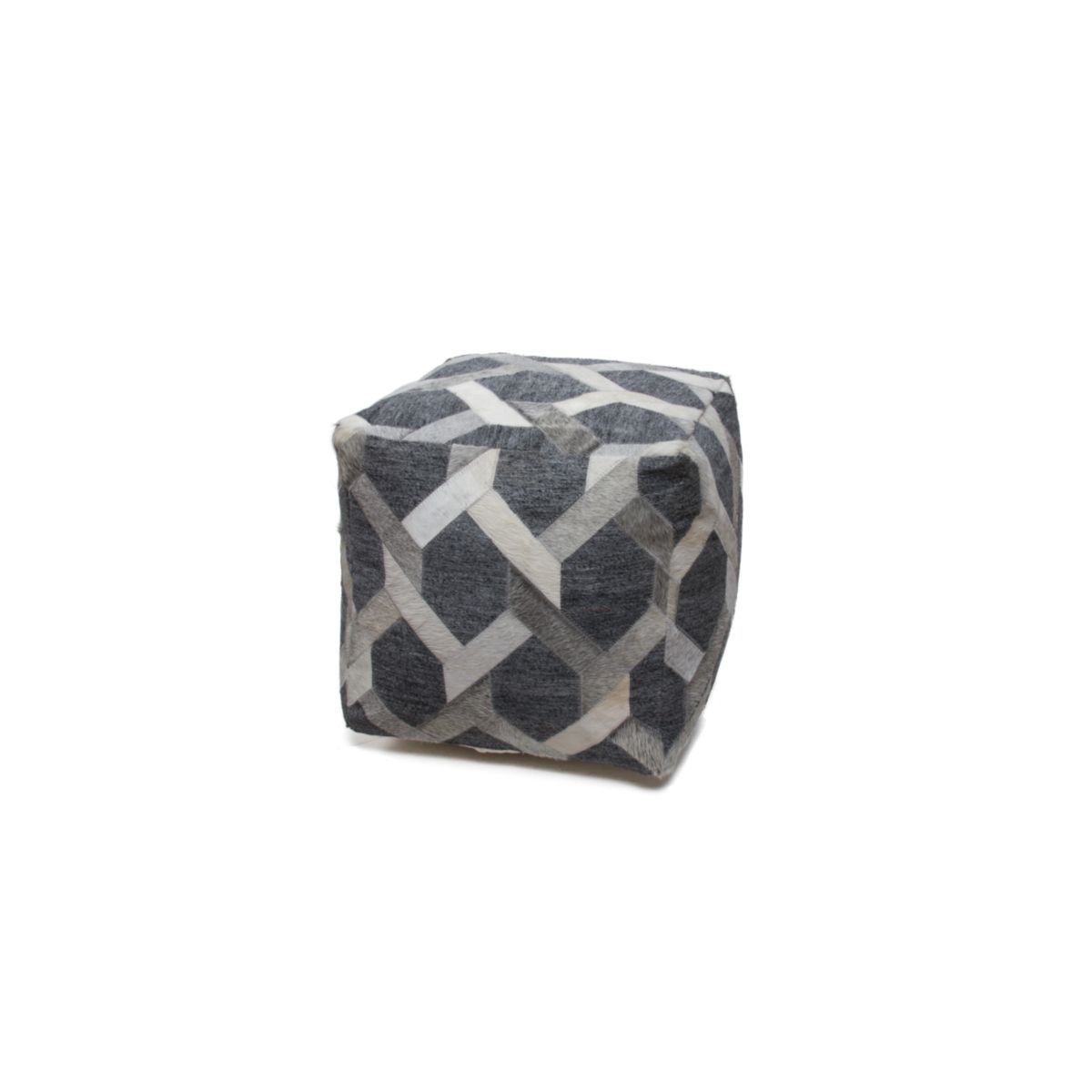 Pouf Hocker Chimera 125 grau 45x45cm online kaufen