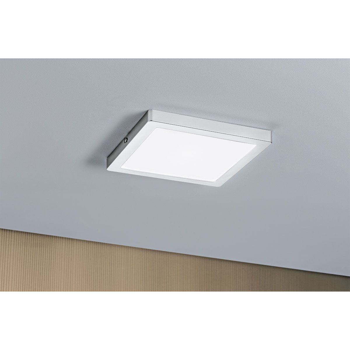 WallCeiling Atria LED-Panel 220x220 mm16W 4000K Chrom matt 230V ...