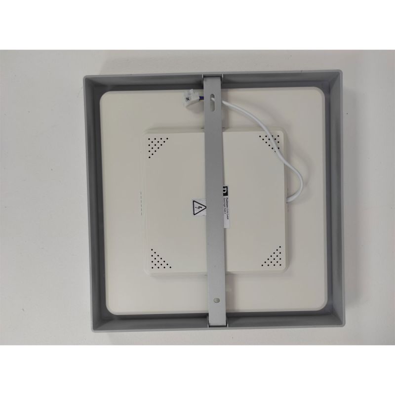 WallCeiling Abia LED-Panel 300x300 mm22W Chrom matt 230V Kunststoff ...