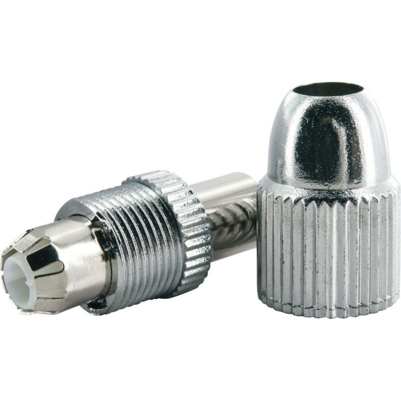 Koax-Stecker HQ 1Stück silber online kaufen