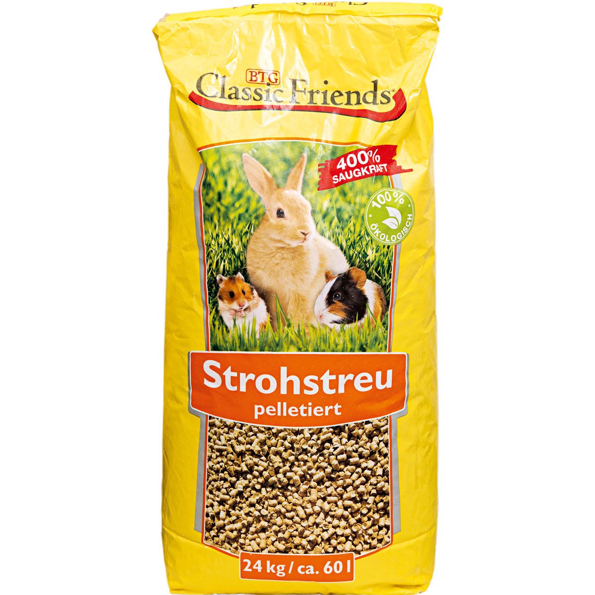 Classic Friends Strohstreu 24kg /ca.60lpelletiert online kaufen