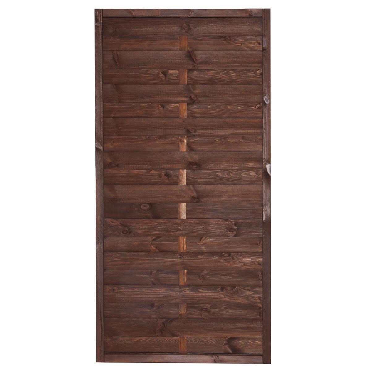 Zaun Oslo 90x180 cm Kiefer, braun online kaufen