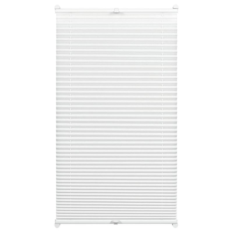 Easy-Fix Plissee 75x130 weiss2 Bedienschienen online kaufen