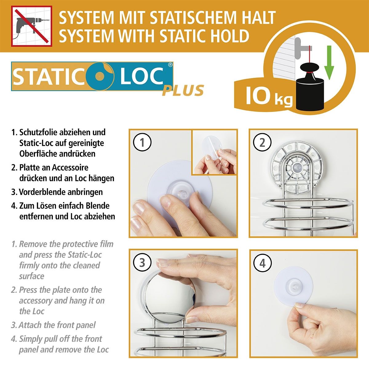 Static-Loc Plus Wand ablage Osimo online kaufen