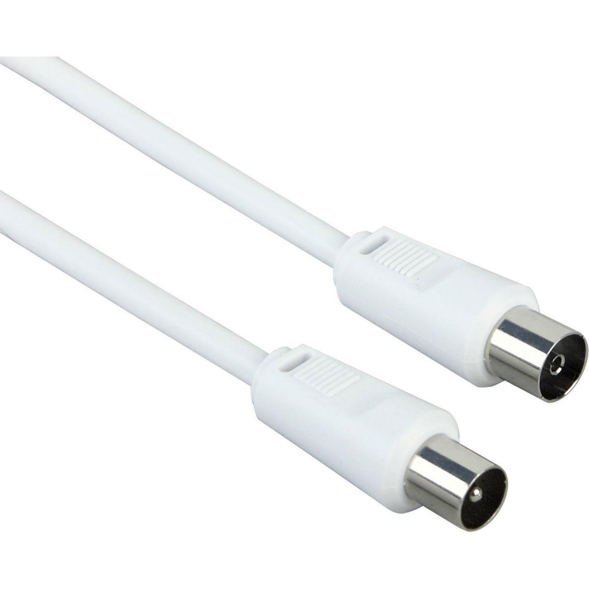 Empf.-Anschlusskabel 5 m weiss 75 dB online kaufen