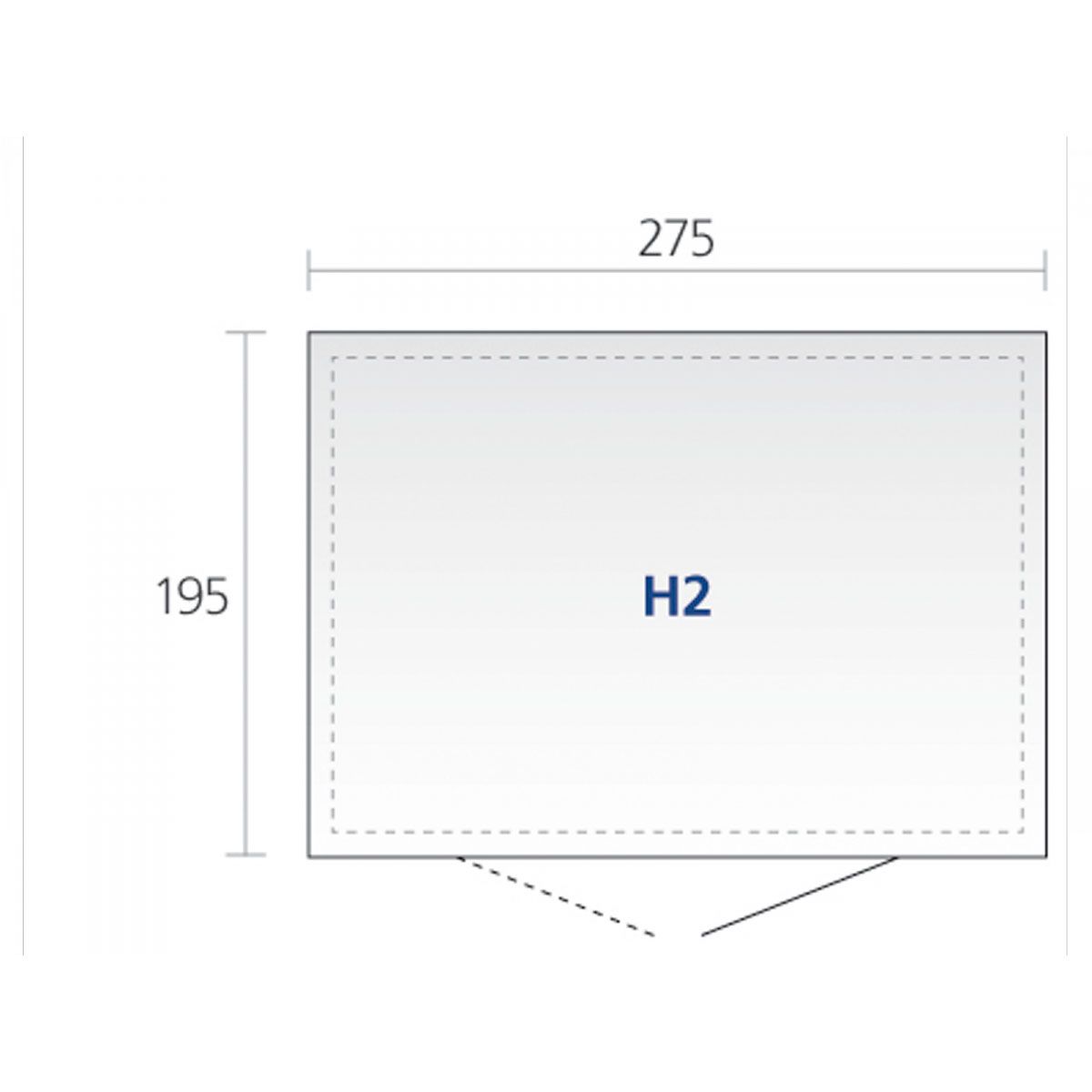 GH HighLine H2 dkl.-grau mitStandardtür online kaufen