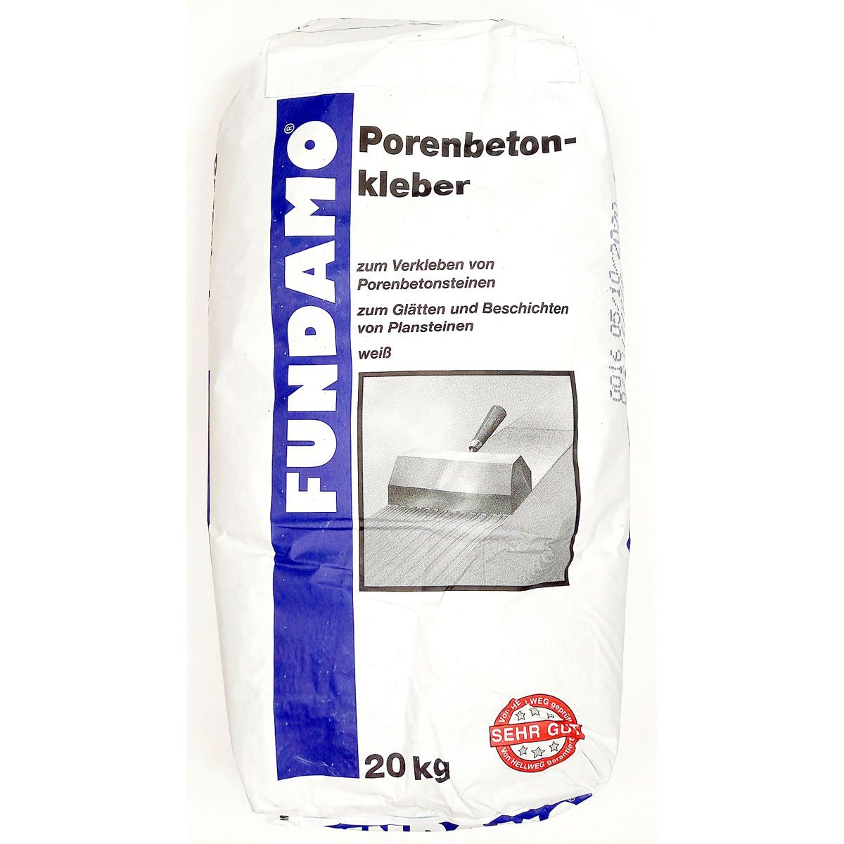 Fundamo Porenbetonkleber 20 kg online kaufen