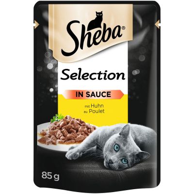 Sheba Pouch Selection Huhn 85g Sauce online kaufen