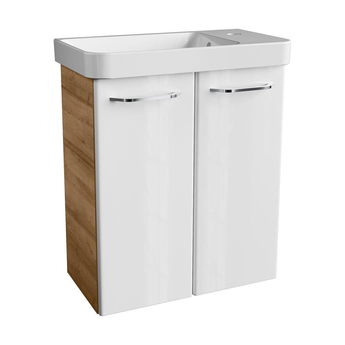 Keramik WT GWC 55,5x16x30 cm li. weissf. WT-Unterschraenke Milano GWC ...