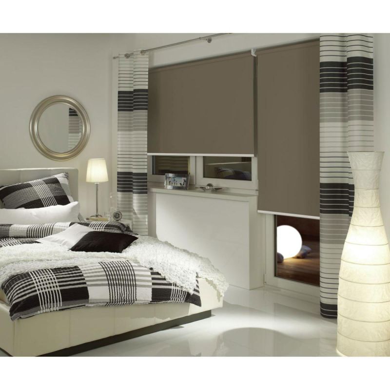 Seitenzugrollo PG 3 82x180 cm mocca online kaufen