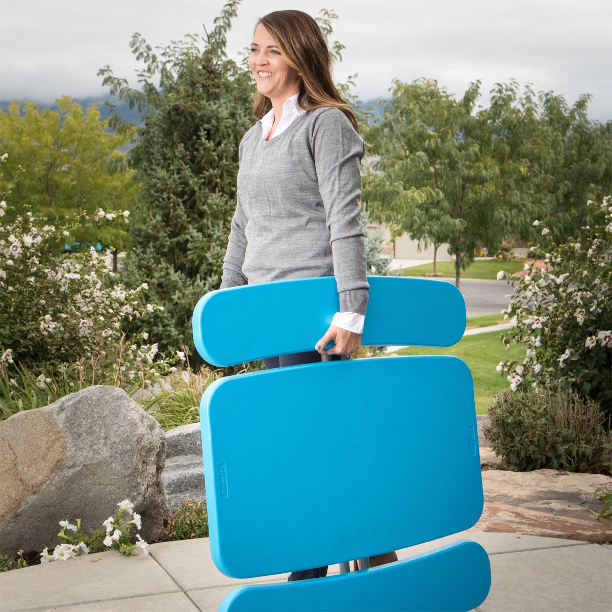 Lifetime Tisch fuer Kinder mitKlappfunktion 90x82,5x53,5cm blau online ...