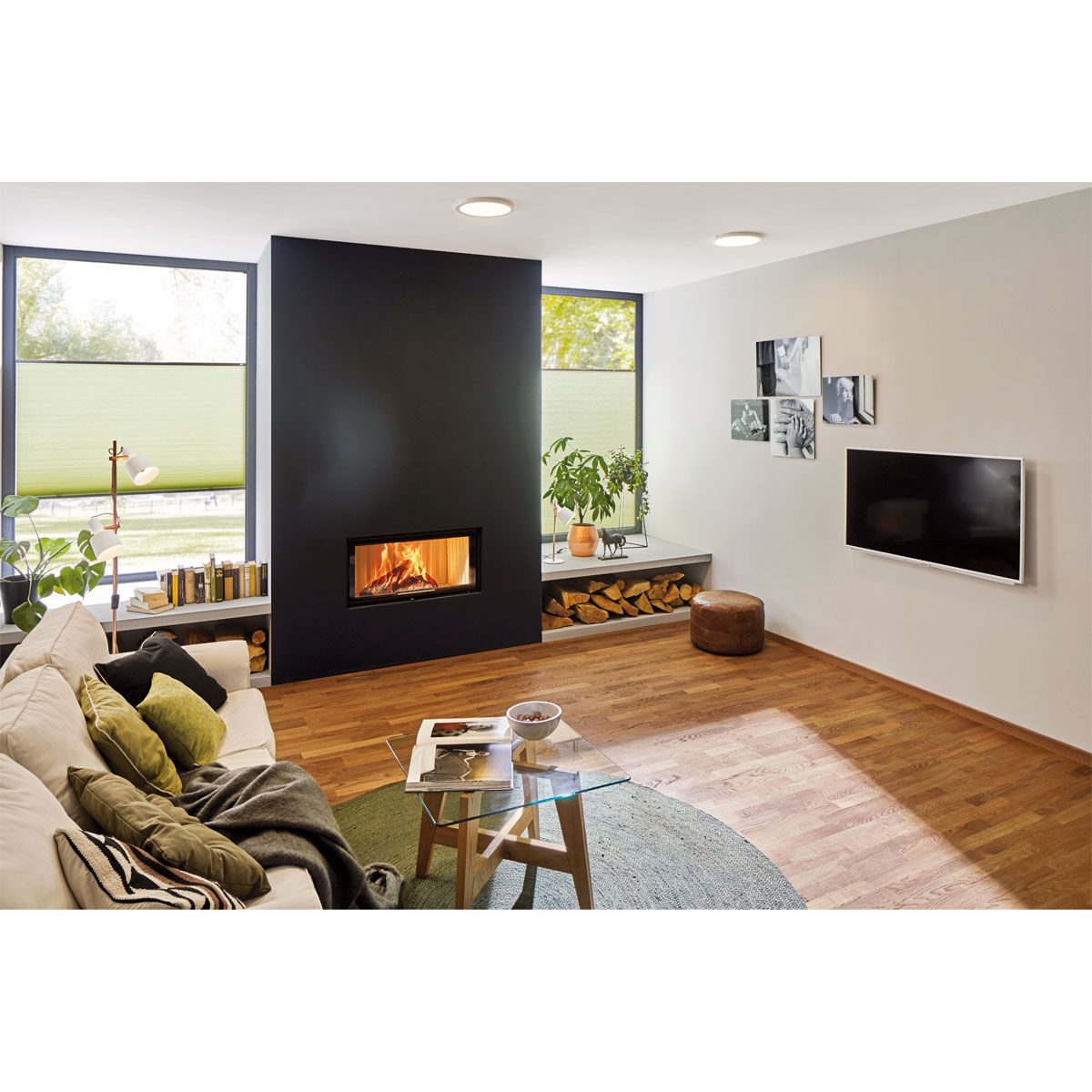 WallCeiling Atria LED-Panel 220 mm15W 4000K Chrom matt 230V Kunststoff ...