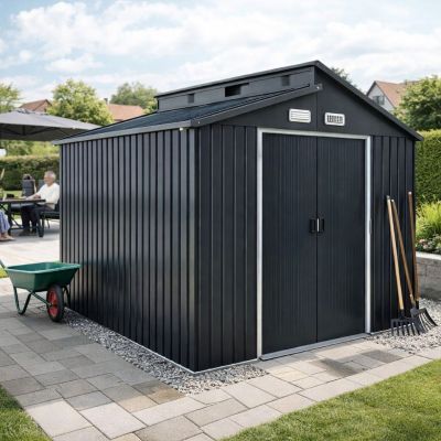 Durabil Metallgerätehaus Martin 2,78 x 2,34 x 2,6 m anthrazit online kaufen