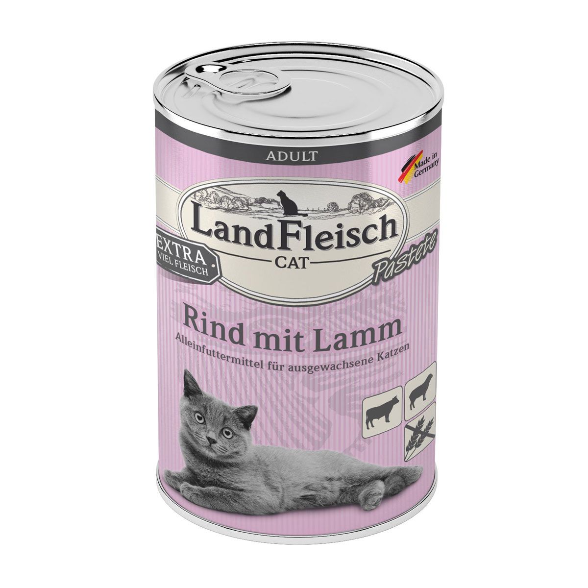 Landfleisch Cat Past Rind+Lamm 400g online kaufen