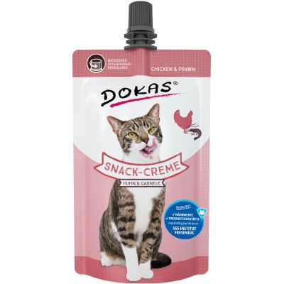 Dok Cat Snack Creme Huhn+Garnele 90g online kaufen