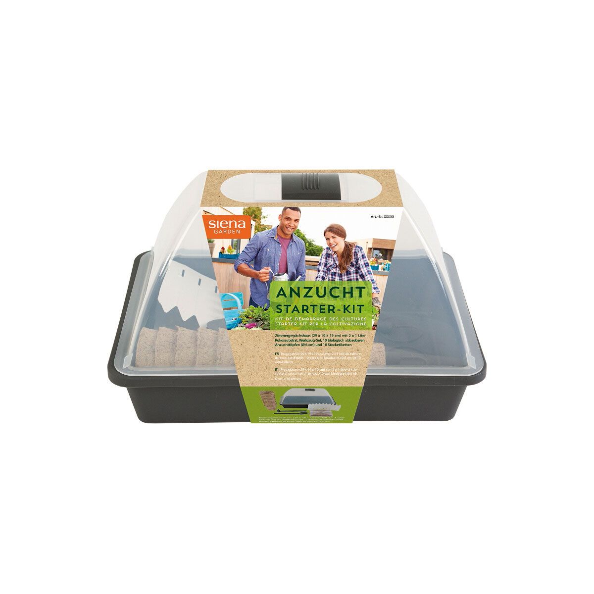 Anzucht Starter-Kit 24-tlg. 29x19x19cm online kaufen