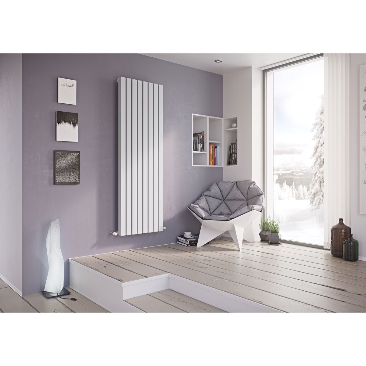 Ximax Raumheizkörper Erupto Quadrat 1800 x 585 mm 1824 Watt Weiß online ...