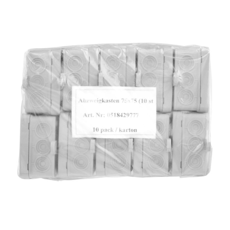 REV Ritter AP-Abzweigkasten 10er 75 x 75 x 37 mm IP54 online kaufen