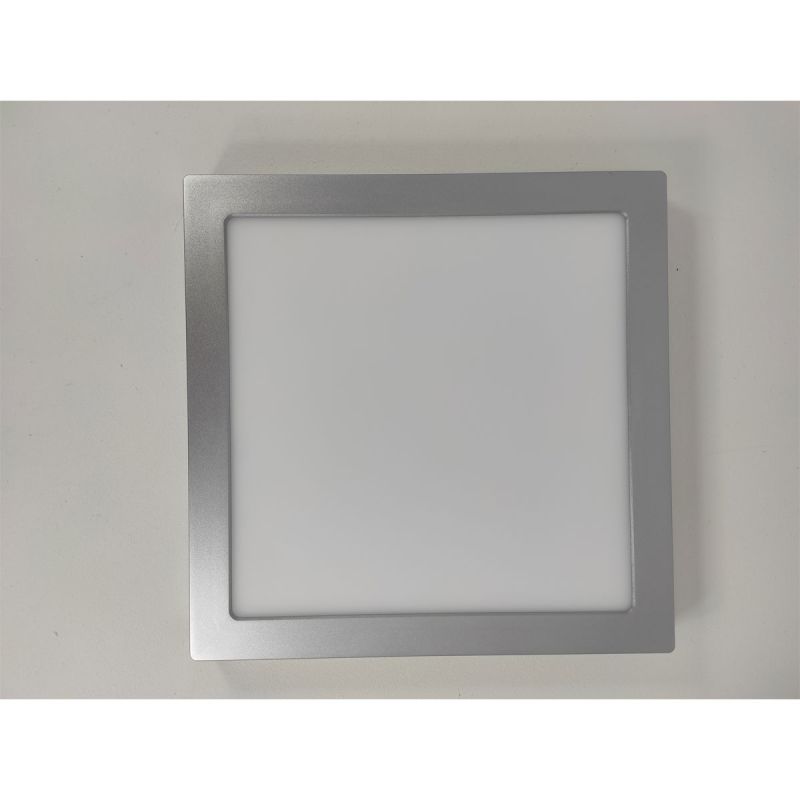 WallCeiling Abia LED-Panel 300x300 mm22W Chrom matt 230V Kunststoff ...