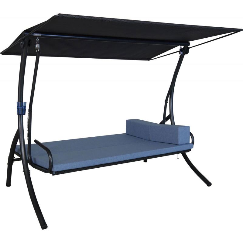 Angerer Freizeitmöbel GmbH Hollywoodschaukel „Elegance Tolar“, blau ...