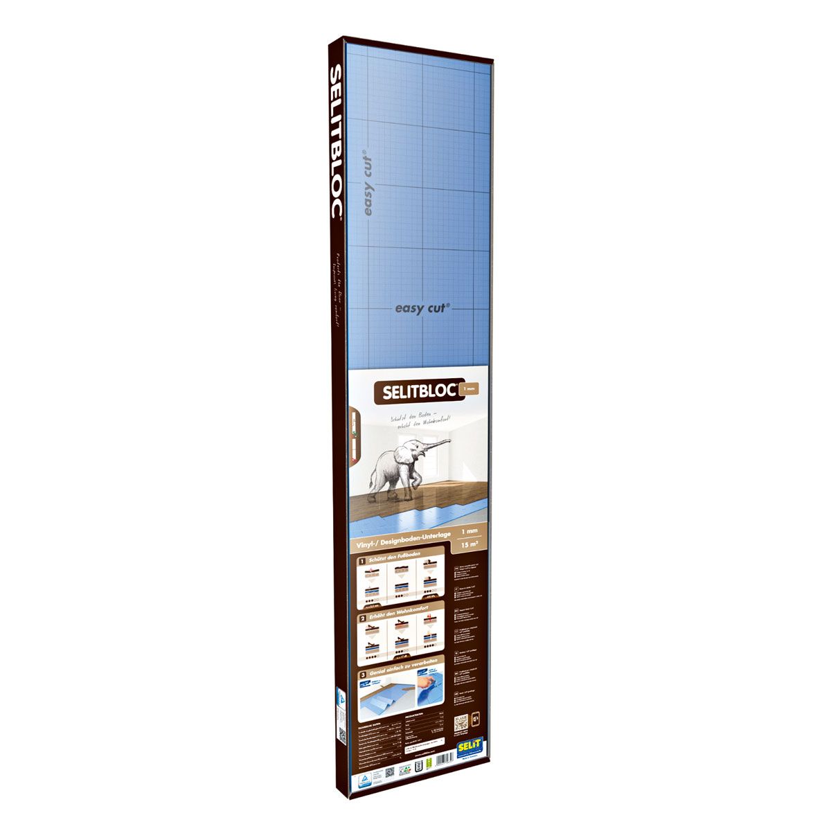 Selit SELITBLOC 1 mm Vinyl- und Designbodenunterlage 15m² online kaufen